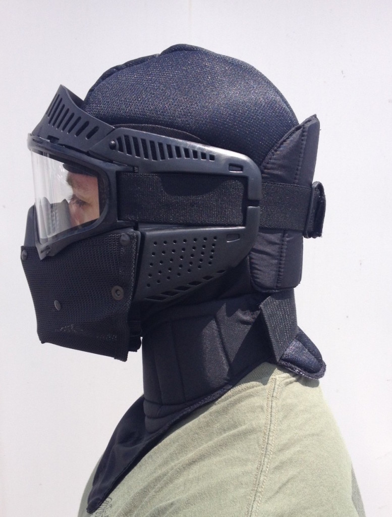 Set – The ORIGINAL Force One Face Mask with Hood, and Throat Protector ...