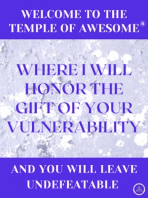 Temple of Awesome Poster | RBT Superstore
